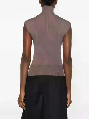 Rick Owens Turtleneck Sleeveless Top