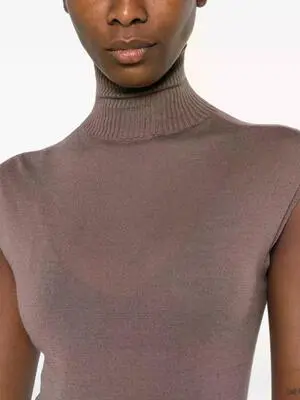 Rick Owens Turtleneck Sleeveless Top