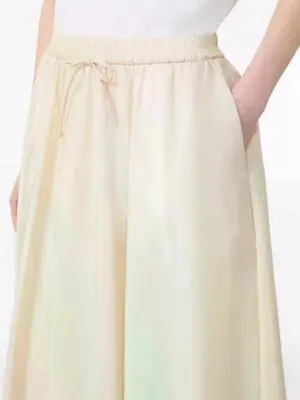 Max Mara Long Water-repellent Canvas Skirt - Neutrals