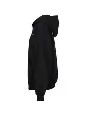 ALTER EGO Logo-print Zip-up Hoodie