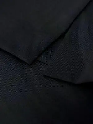 Closed Split-hem Flared Trousers