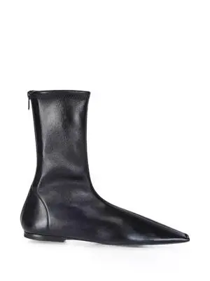 Khaite Marlene Leather Boots