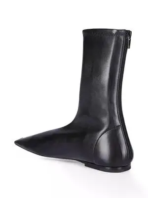 Khaite Marlene Leather Boots