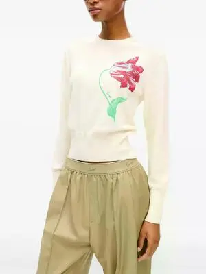Kenzo Tulip Embroidered Pullover