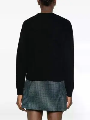 I BLUES Cut-out Layered-effect Top
