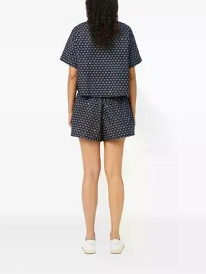 Lacoste Oversized Printed Shorts