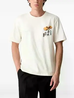 Filling Pieces Film Set Graphic-print T-shirt - Neutrals