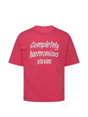 Visvim Slogan-print T-shirt - Red