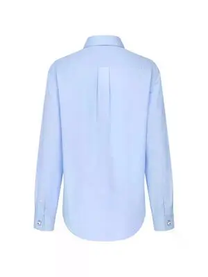 N°21 Crystal-button Poplin Shirt