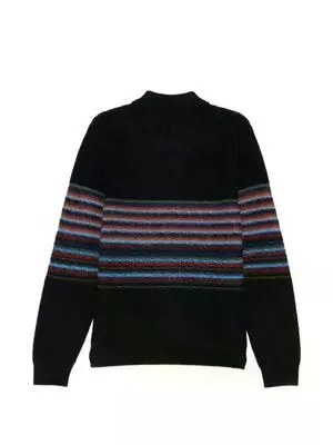 Paul Smith Graphic-print Zip-up Cardigan