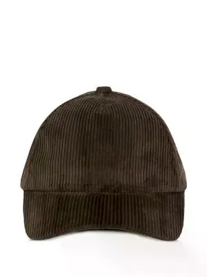 Max Mara Velvet Baseball Cap - Brown