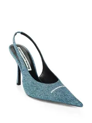 Alexander Wang Buffy 105mm Slingback Pumps
