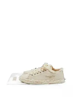 Dior D-blaze Frayed Sneakers