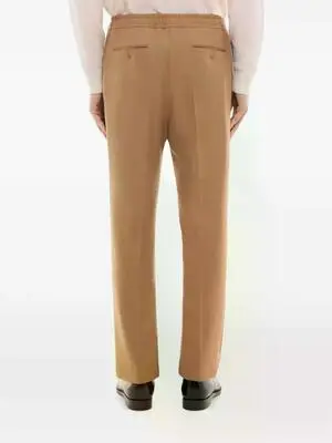 FURSAC Pleated Straight-leg Trousers