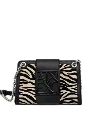 Armani Exchange Zebra-print Mini Bag
