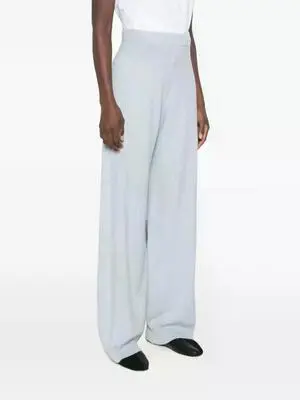 Fabiana Filippi Metallic-effect Wide-leg Trousers