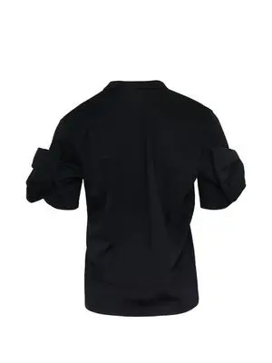 Noir Kei Ninomiya Bow-detail T-shirt