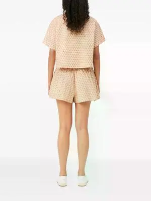 Lacoste Printed Oversized Bermuda Shorts