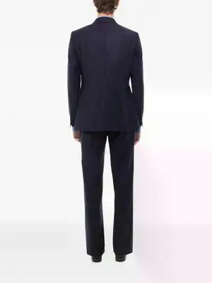 FURSAC Pinstriped Double-breasted Blazer