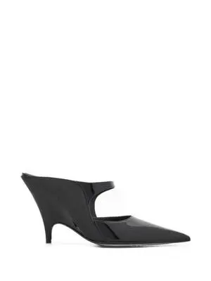 FERRAGAMO Graphic Wedge Mules