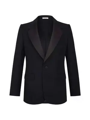 FURSAC Peak-lapel Blazer - Black