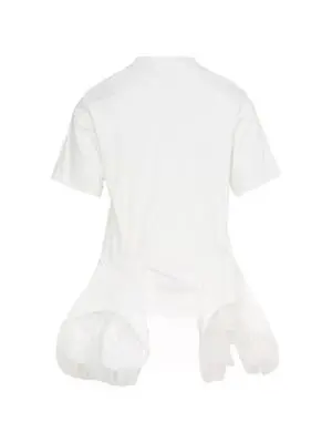 Noir Kei Ninomiya Ruffled Peplum T-shirt