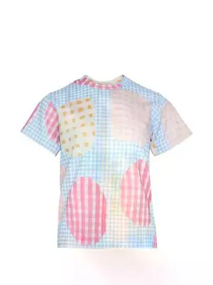 TAO Gingham Patchwork T-shirt