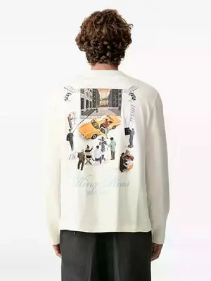 Filling Pieces Graphic-print Long-sleeve T-shirt