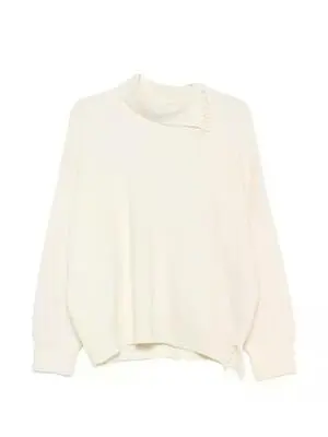 RÓHE Long-sleeve Fringed Sweater