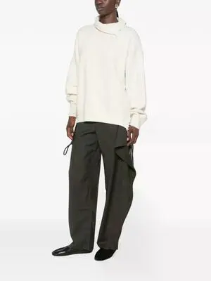 RÓHE Long-sleeve Fringed Sweater