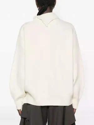 RÓHE Long-sleeve Fringed Sweater