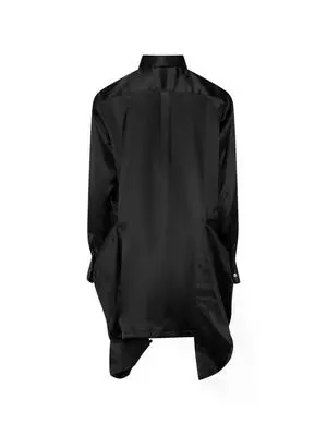 Comme Des Garçons Asymmetric Satin Blouse