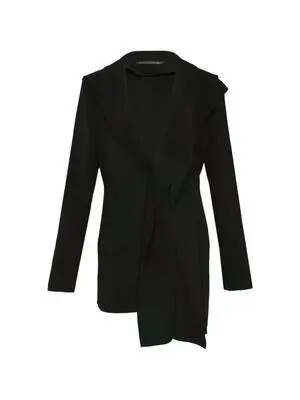 Yohji Yamamoto Asymmetric Sailor-collar Jacket