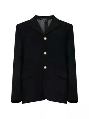 Comme Des Garçons Faux-pearl Notch-lapel Jacket