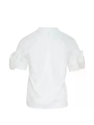 Noir Kei Ninomiya Bow-detail T-shirt
