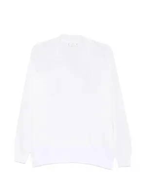 PANICALE V-neck Knitted Sweater - White