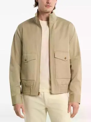 Michael Kors Harrington Stretch-cotton Bomber Jacket