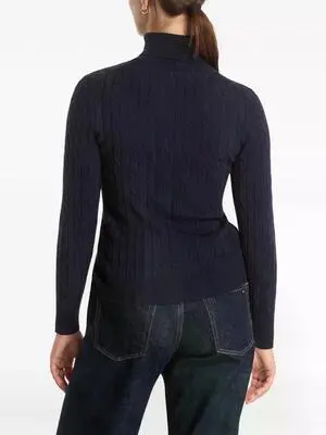 Gant Cable-knit Roll-neck Sweater