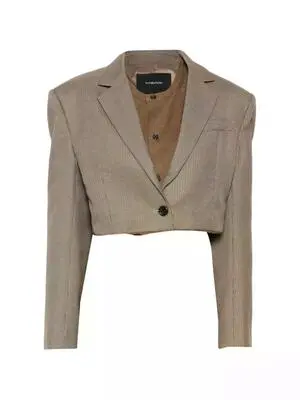 PUSHBUTTON Checked Hybrid Blazer