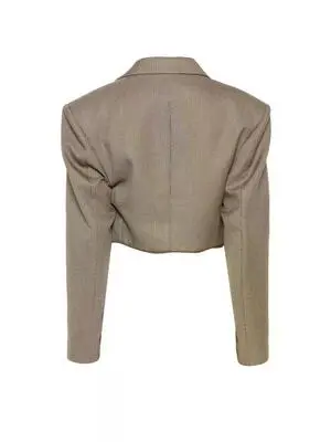 PUSHBUTTON Checked Hybrid Blazer