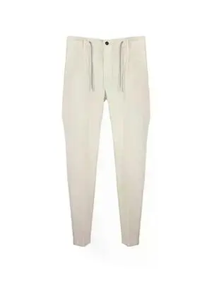 Eleventy Ribbed Drawstring Trousers