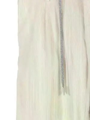 Eleventy Ribbed Drawstring Trousers