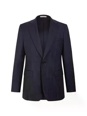 FURSAC Striped Wool Suit Jacket
