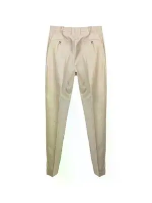 Incotex Mélange-effect Slim-fit Trousers