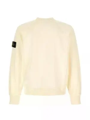 Stone Island Organic Cotton Fleece Sweatshirt - Neutrals