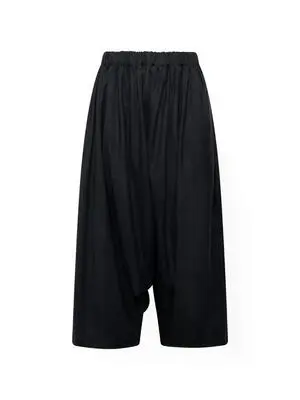 Comme Des Garçons Wide-leg Trousers - Black