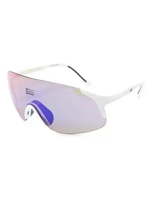 ALBA OPTICS Jumbo Shield Sunglasses - White