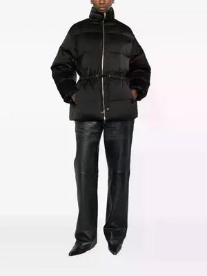 Elisabetta Franchi Drawstring Puffer Jacket