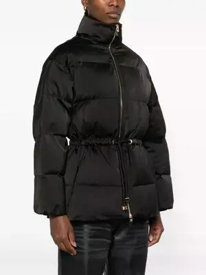 Elisabetta Franchi Drawstring Puffer Jacket