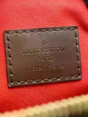 LOUIS VUITTON Siena Damier Ebene Tote Bag